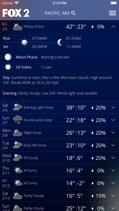 Fox 2 St Louis Weather for iOS (iPhone/iPad/iPod touch) - Free Download ...