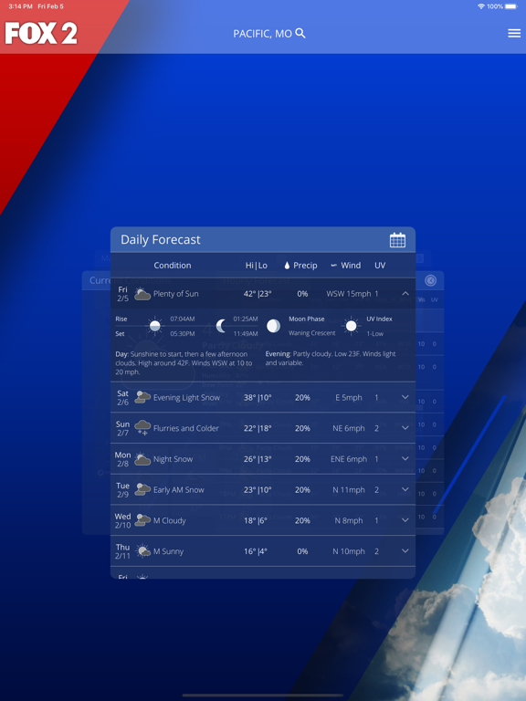 Fox 2 St Louis Weather for iOS (iPhone/iPad/iPod touch) - Free Download ...