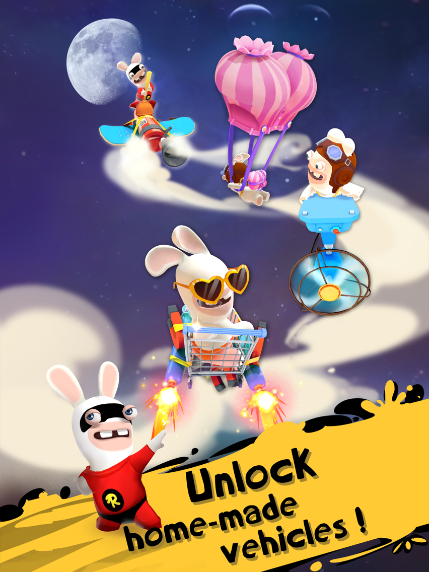 Rabbids Crazy Rush for iOS (iPhone/iPad) - Free Download at AppPure