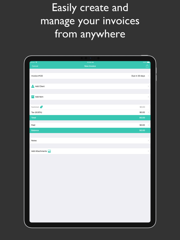 JotNot Invoice for iOS (iPhone/iPad/iPod touch) - Free Download at AppPure