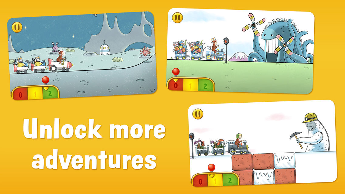 AppPure에서 $0.99에 iOS(iPhone/iPad)용 Curious George Train Adventure 최신 버전