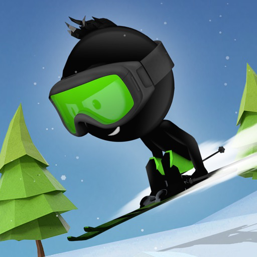 Stickman Ski for iOS (iPhone/iPad/iPod touch) - Free Download at AppPure