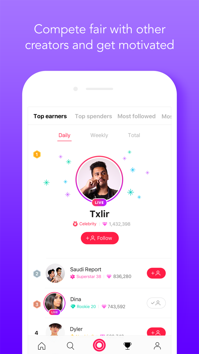 LINE LIVE: Broadcast your life for iOS (iPhone) - Free Download at AppPure