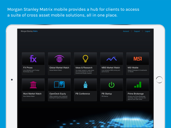 Morgan Stanley Matrix for iOS (iPhone/iPad) - Free Download at AppPure