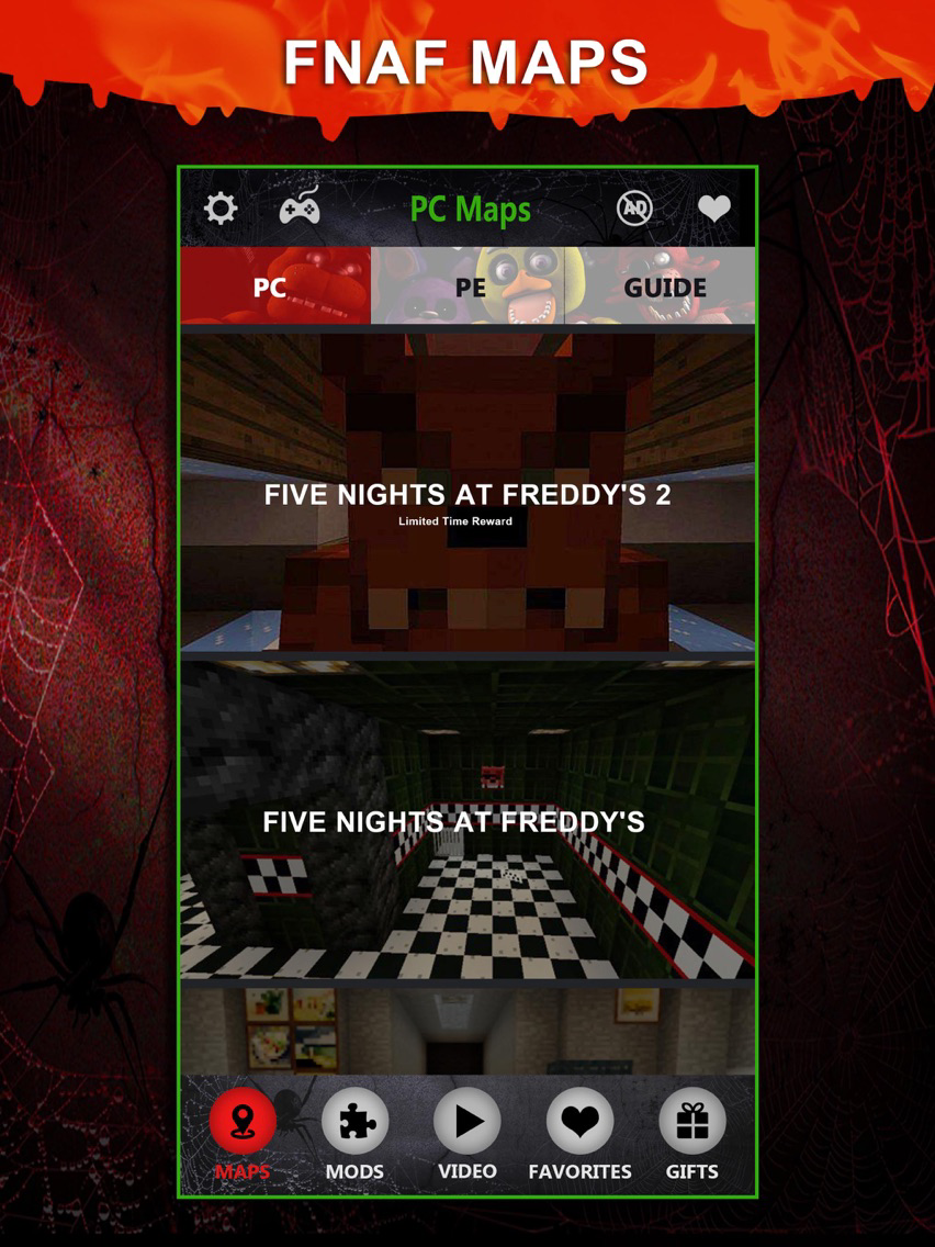 FNAF Maps FREE - Map Download Guide for Five Nights At Freddys ...