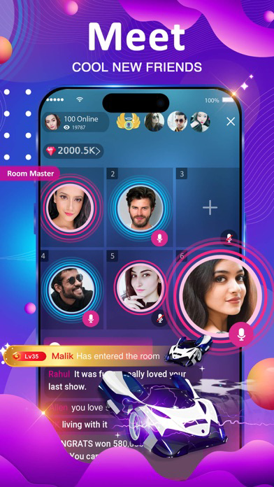 StreamKar - Live Video Chat for iOS (iPhone/iPod touch) - Free Download ...