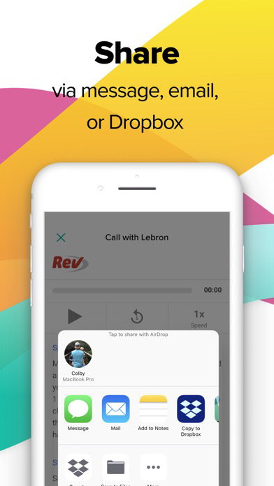 Rev Call Recorder for iOS (iPhone/iPod touch) - Free Download at AppPure