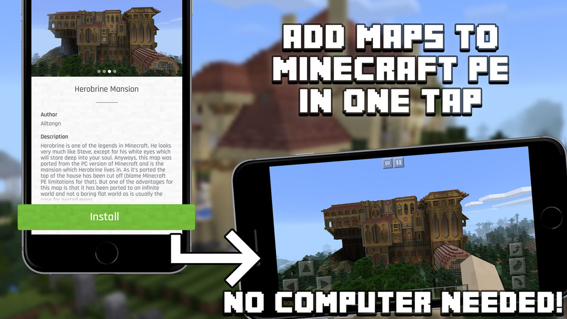 Mansion Maps for Minecraft PE - Minecraft Maps for iOS (iPhone/iPad ...