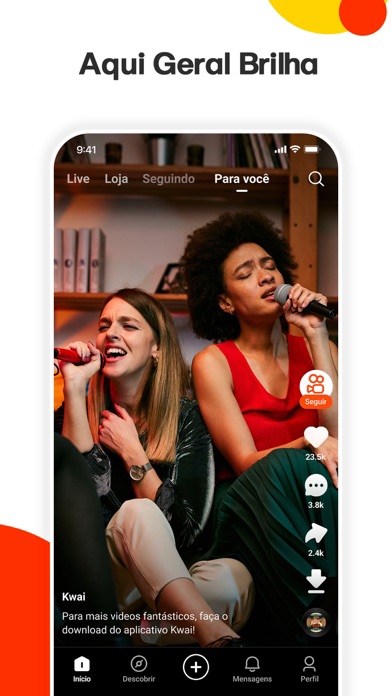 Kwai - ver vídeos bacanas para iOS (iPhone/iPad) - Baixar Grátis no AppPure
