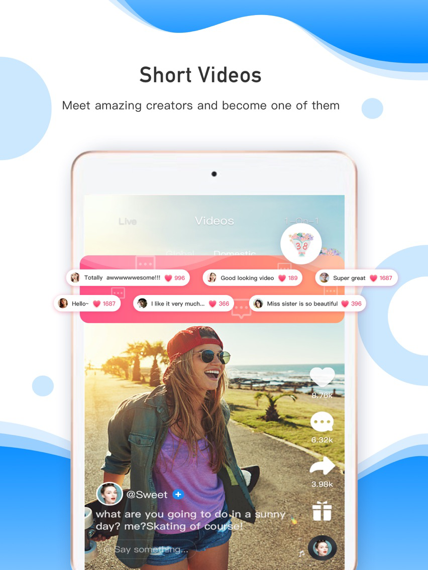 FaceCast - Live Video Chat for iOS (iPhone/iPad) - Free Download at AppPure