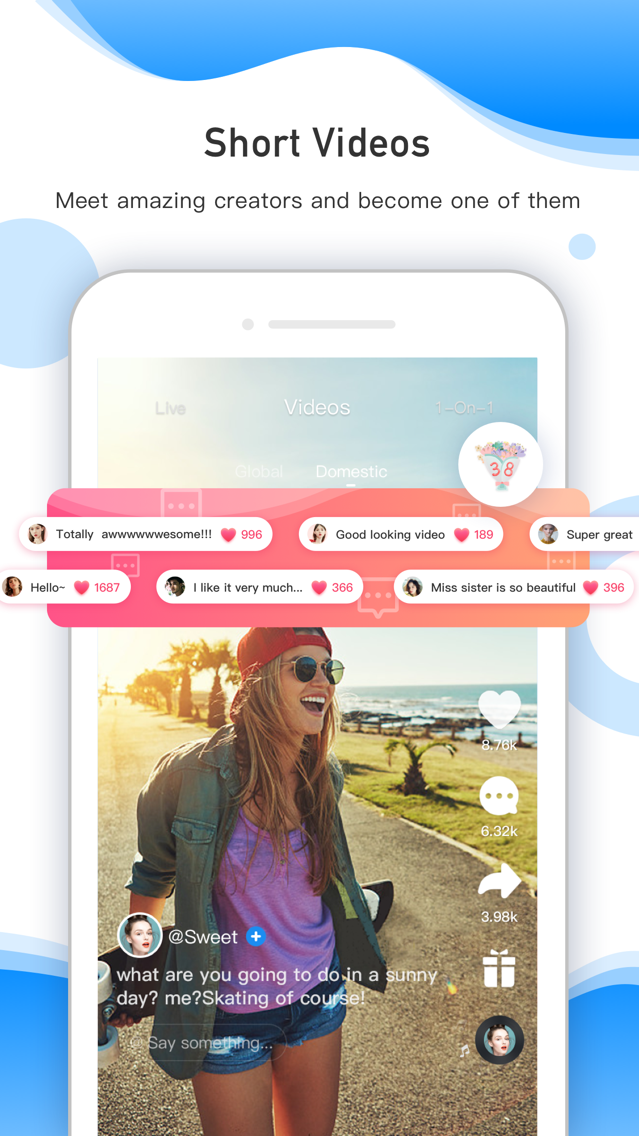 FaceCast - Live Video Chat for iOS (iPhone/iPad) - Free Download at AppPure