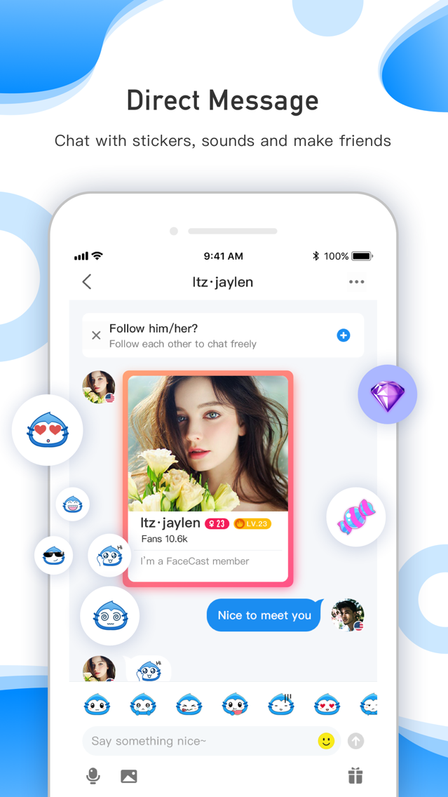 FaceCast - Live Video Chat for iOS (iPhone/iPad) - Free Download at AppPure
