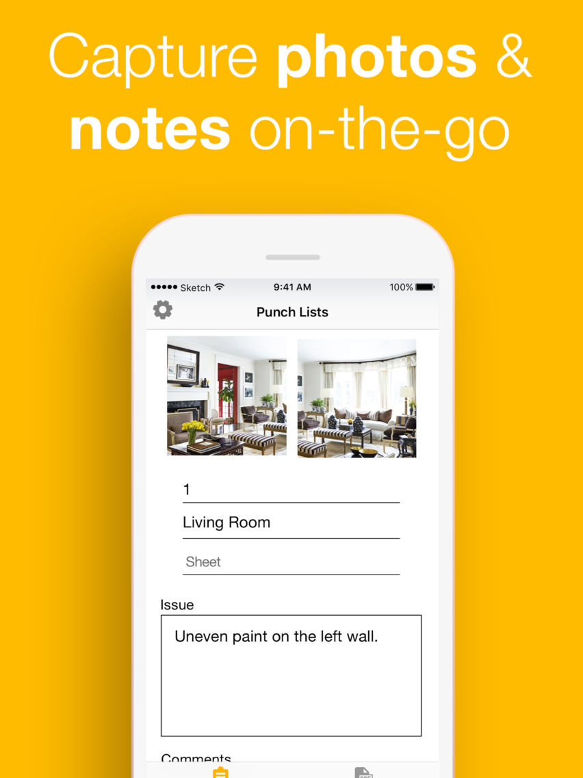 PunchList - Create Punchlists for iOS (iPhone/iPad) Latest Version at ...