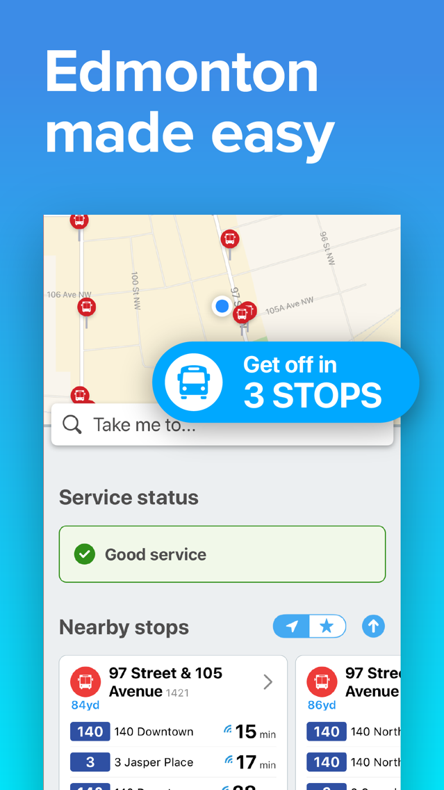 Edmonton Transit • ETS Times for iOS (iPhone) - Free Download at AppPure