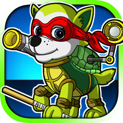 Superhero Ninja Pup - Ultimate Mutant Paw Patrol: Ninja Turtles Edition ...