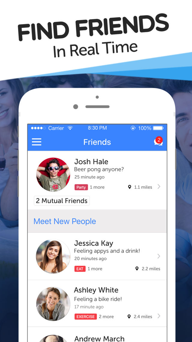 Want To - Find Friends & Meet New People Near You!iOS版本(iPhone)免費下載 ...