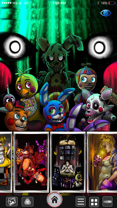 2016 FNAF Lock & Home Screen HD Wallpapers For Five Night At Freddy ...