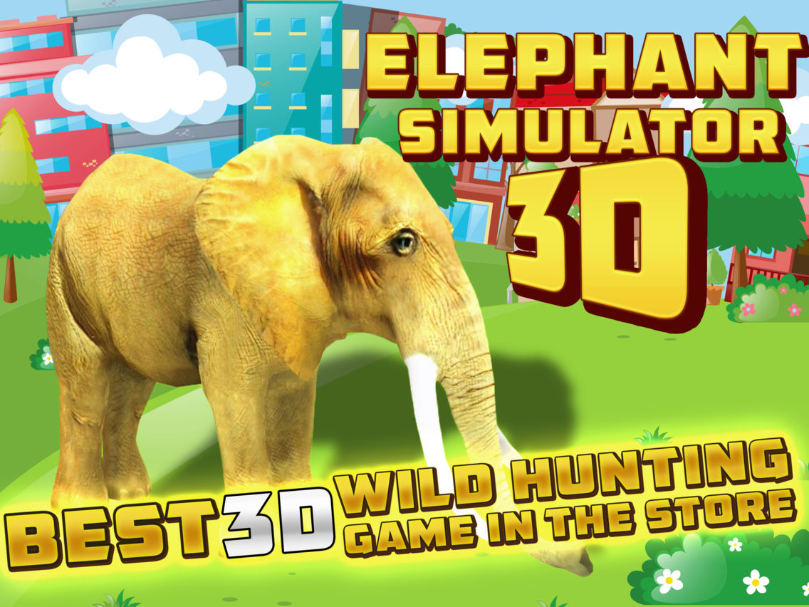 Elephant Simulator 3D Game for iOS (iPhone/iPad) - Free Download at AppPure