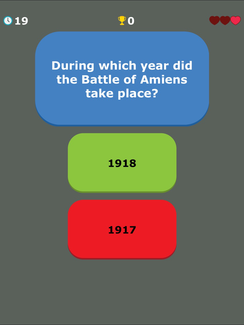 Laden Sie WW1 Quiz - War History Trivia für iOS (iPhone/iPad) bei ...
