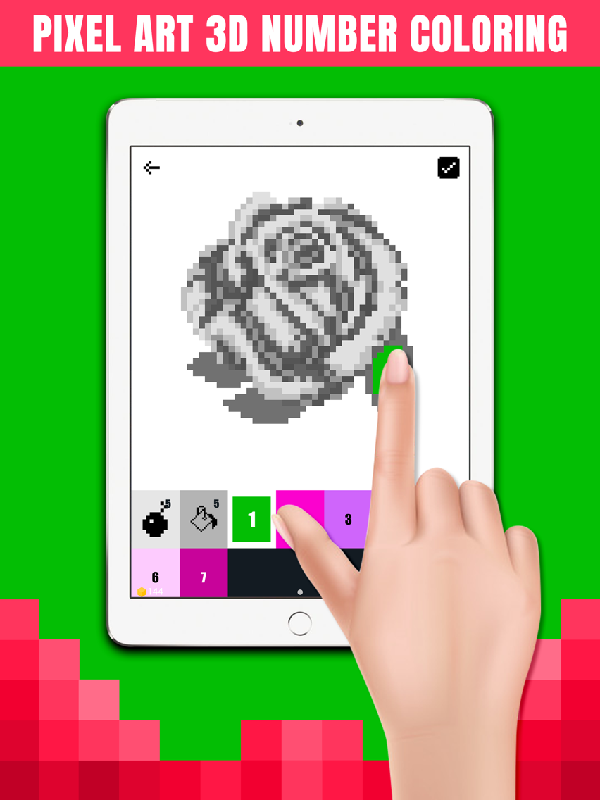 Pixel Art 3D Number Coloring for iOS (iPhone/iPad) - Free Download at ...