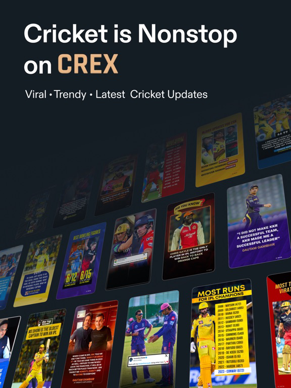 CREX - Just Cricket for iOS (iPhone/iPad/iPod touch) - Free Download at ...