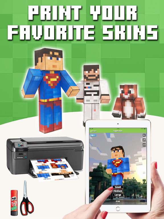 Papercraft for Minecraft PE for iOS (iPhone/iPad/iPod touch) - Free ...