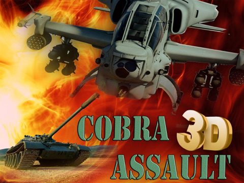 Cobra Assault Heli 3D - An Armoured Tank Crossfire Apocalypse Game for iOS (iPhone/iPad/iPod ...