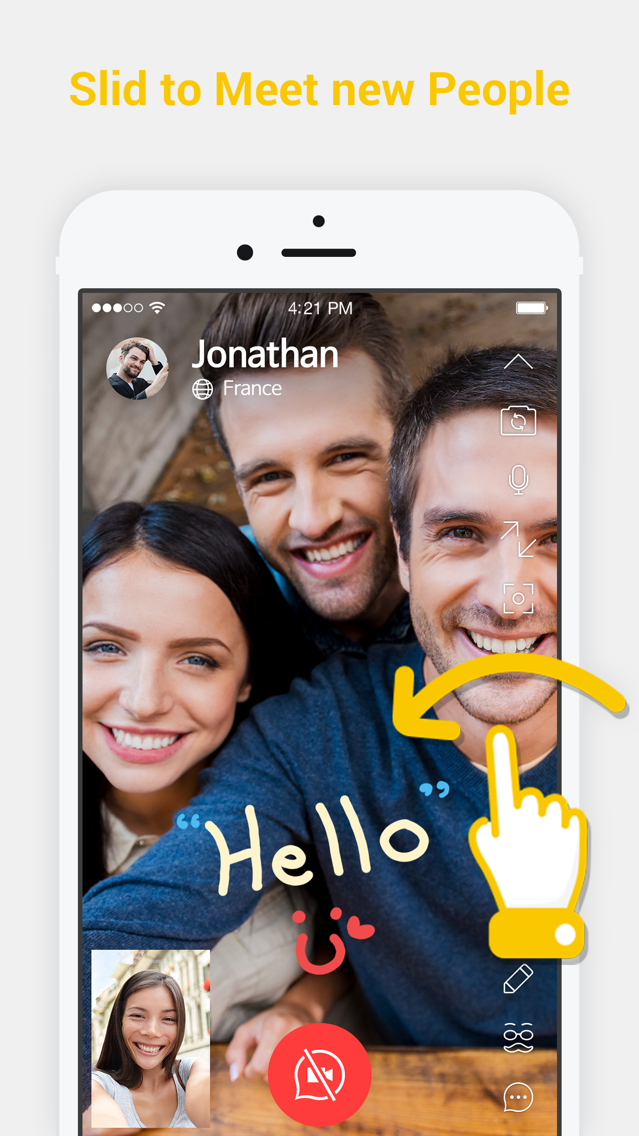 ALO - Social Video Chat for iOS (iPhone/iPad) - Free Download at AppPure