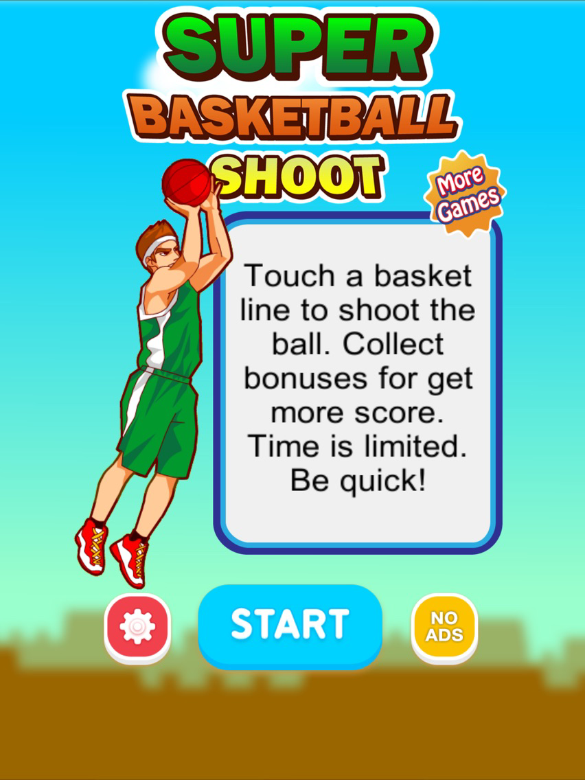 SUPER BASKETBALL SHOOT for iOS (iPhone/iPad) - Free Download at AppPure