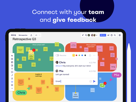 Miro: online whiteboard for iOS (iPhone/iPad/iPod touch) - Free ...