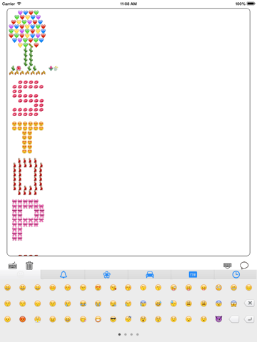 Emoji Color - Cool Emojis, Emoticon Smileys Art Symbols Text Keyboard ...