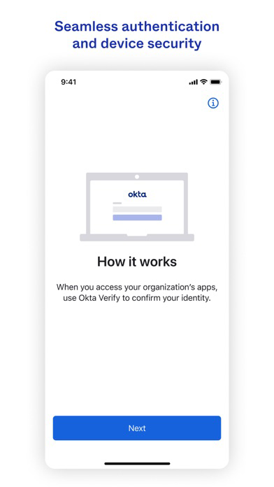 Okta Verify for iOS (iPhone/iPad) - Free Download at AppPure