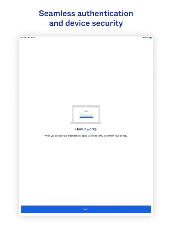 Okta Verify for iOS (iPhone/iPad/Mac) - Free Download at AppPure Okta Verify for iOS (iPhone/iPad/Mac) - Free Download at AppPure