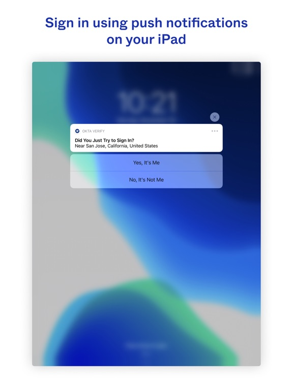 Okta Verify for iOS (iPhone/iPad/Mac) - Free Download at AppPure Okta Verify for iOS (iPhone/iPad/Mac) - Free Download at AppPure