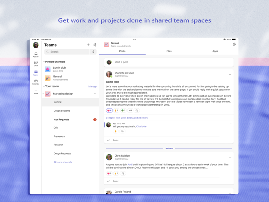 Microsoft Teams for iOS (iPhone/iPad/iPod touch) - Free Download at AppPure