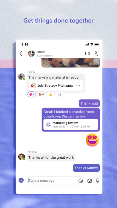 Microsoft Teams for iOS (iPhone/iPad) - Free Download at AppPure