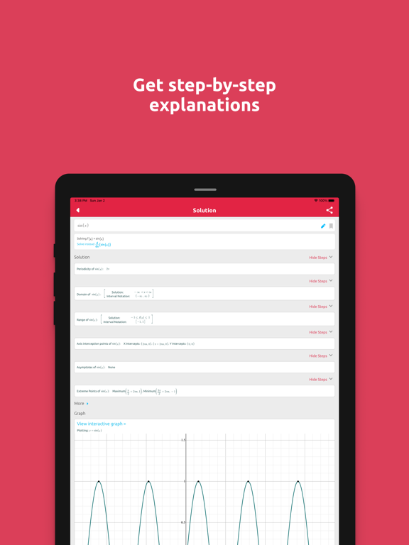 Symbolab - AI Math Solver App for iOS (iPhone/iPad/iPod touch) - Free ...