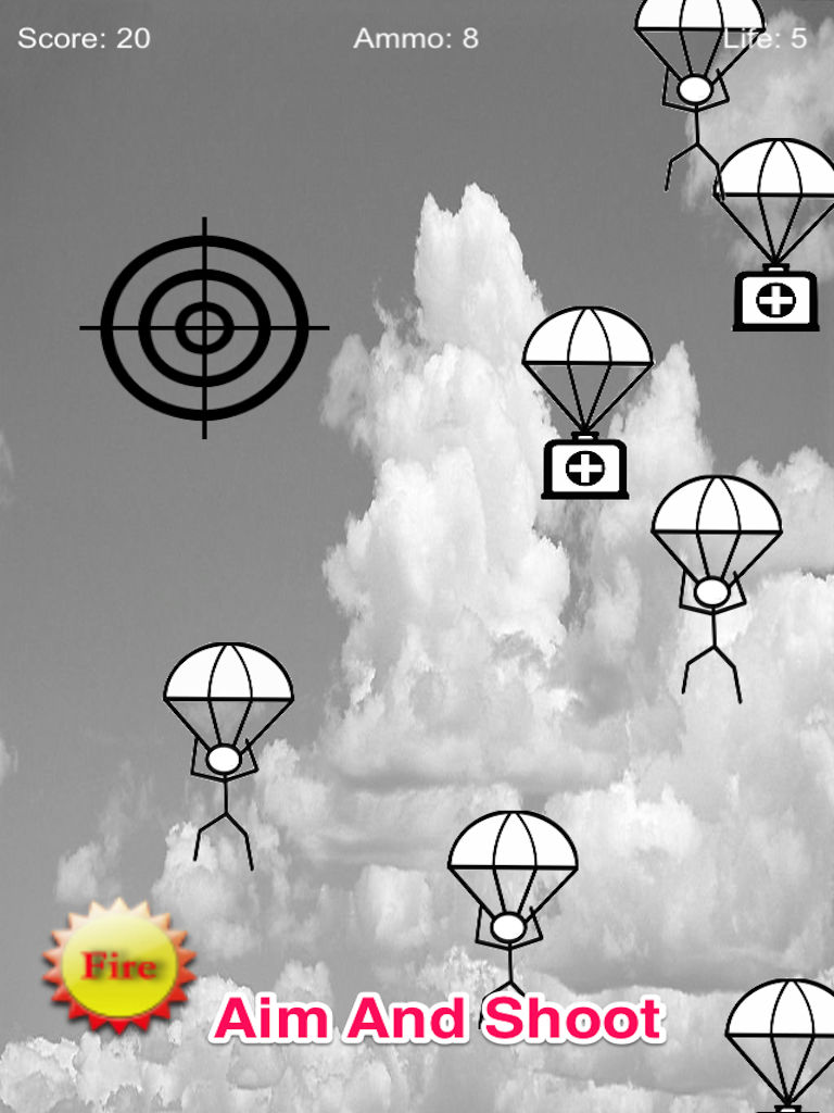 Aiming And Shooting 2: Stickman Sniper Battle Free for iOS (iPhone/iPad ...