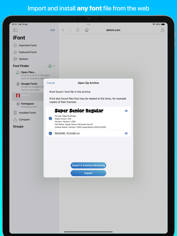 iFont: find, install any font for iOS (iPhone/iPad) - Free Download at ...