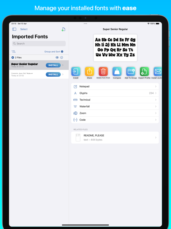 iFont: find, install any font for iOS (iPhone/iPad) - Free Download at ...