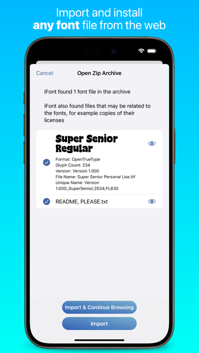 iFont: find, install any font for iOS (iPhone/iPad) - Free Download at ...