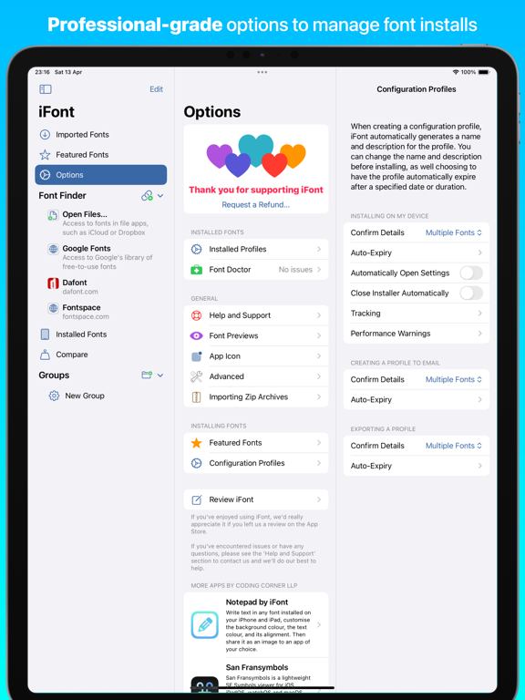 iFont: find, install any font for iOS (iPhone/iPad) - Free Download at ...