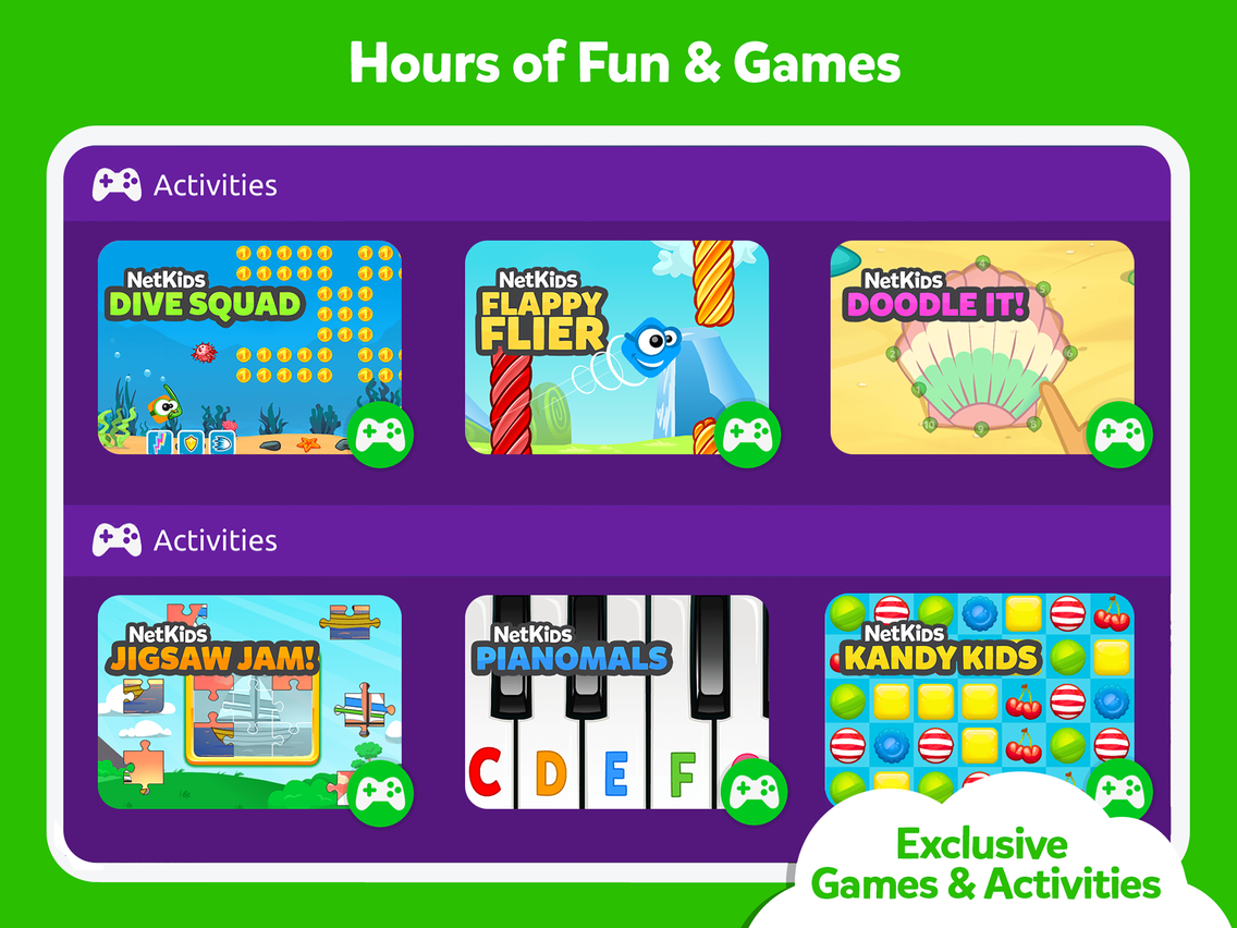 NetKids Digital Entertainment Network for Kids for iOS (iPhone/iPad ...