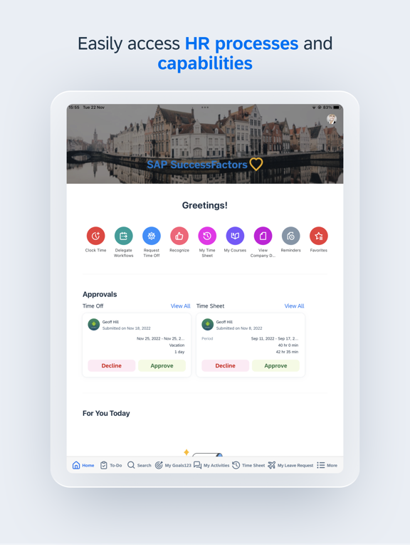 SAP SuccessFactors Mobile for iOS (iPhone/iPad) - Free Download at AppPure