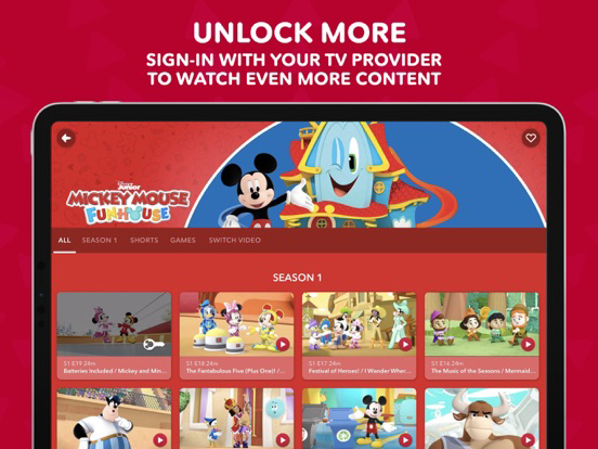 DisneyNOW – Episodes & Live TV for iOS (iPhone/iPad/Apple TV/iPod touch ...