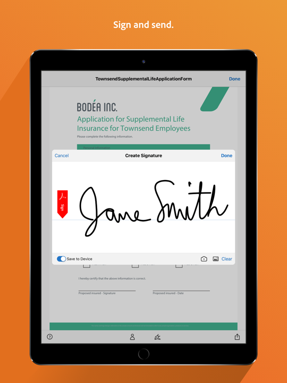 Adobe Fill & Sign－Form Filler for iOS (iPhone/iPad/iPod touch) - Free ...