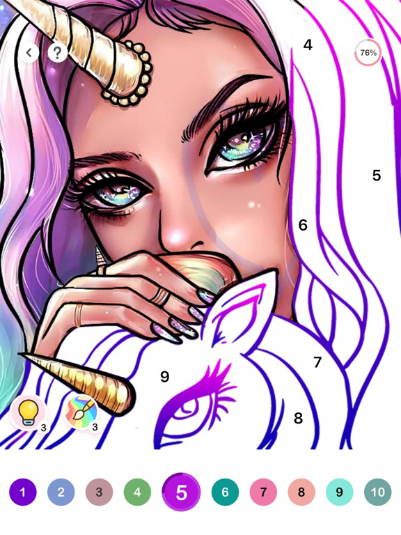 Paint.ly: jogo de colorir para iOS (iPhone/iPad/iPod touch) - Baixar ...