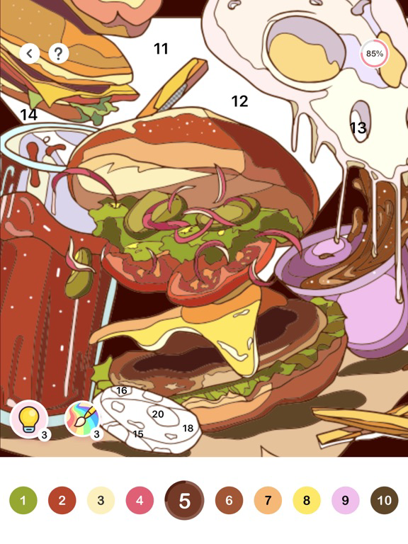 Paint.ly: jogo de colorir para iOS (iPhone/iPad/iPod touch) - Baixar ...