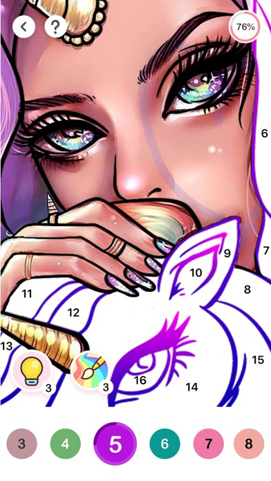 Paint.ly: jogo de colorir para iOS (iPhone/iPad/iPod touch) - Baixar ...