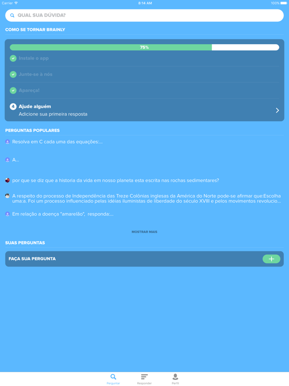 Brainly: Estudo e Respostas para iOS (iPhone/iPad) - Baixar Grátis no ...